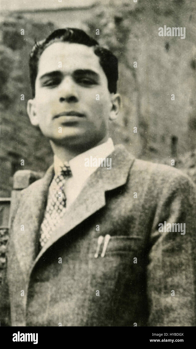 The King of Jordan Hussein Stock Photo - Alamy