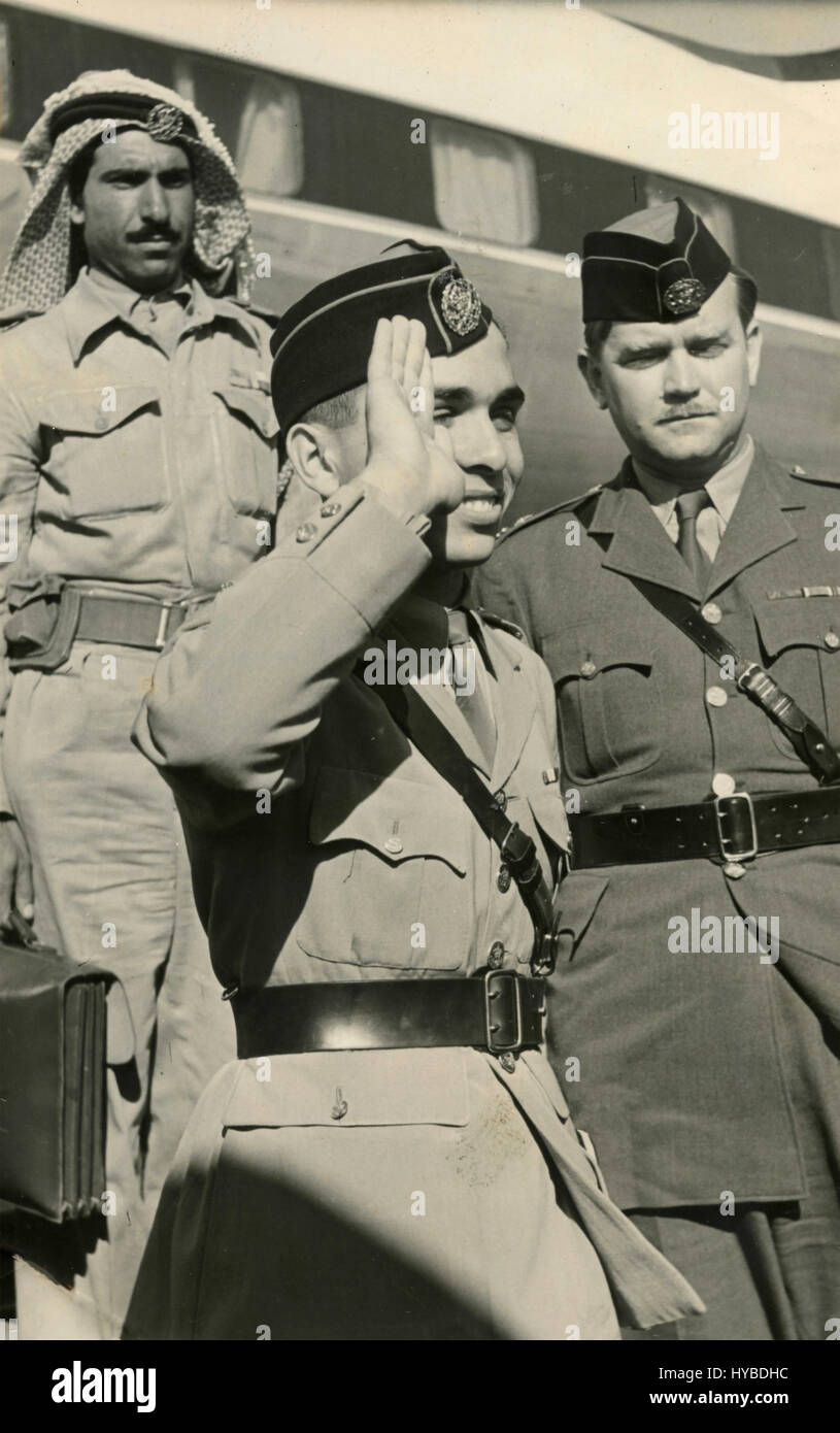 The King of Jordan Hussein Stock Photo - Alamy