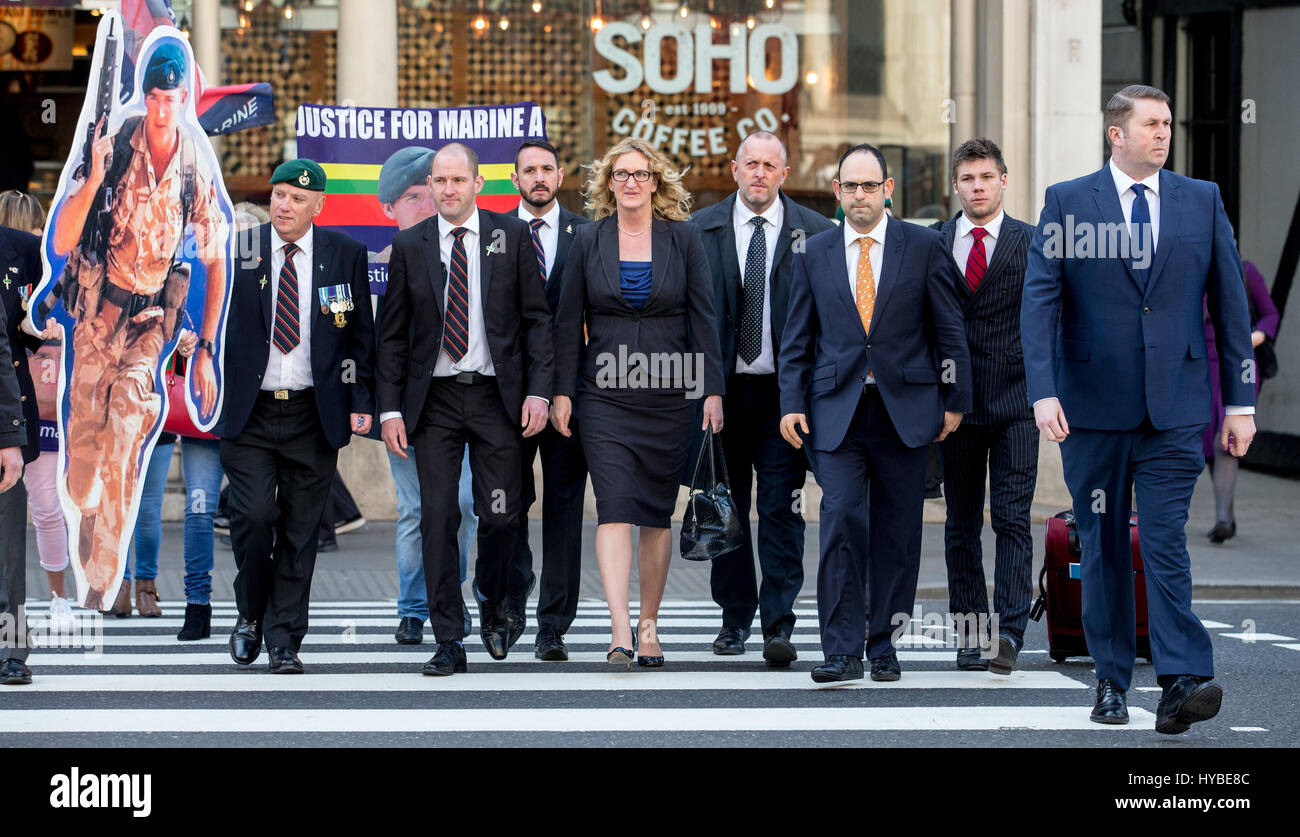 Claire Blackman,wife of Marine A,Sergeant Alexander Blackman,and her ...