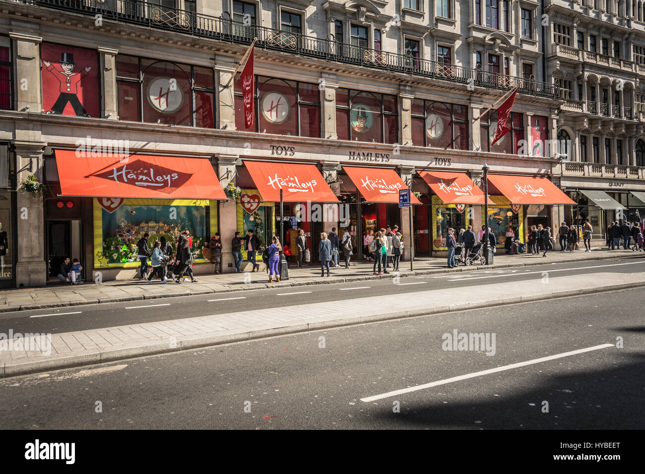 Hamleys toyshop on Regent Street London, England, UK Stock Photo - Alamy