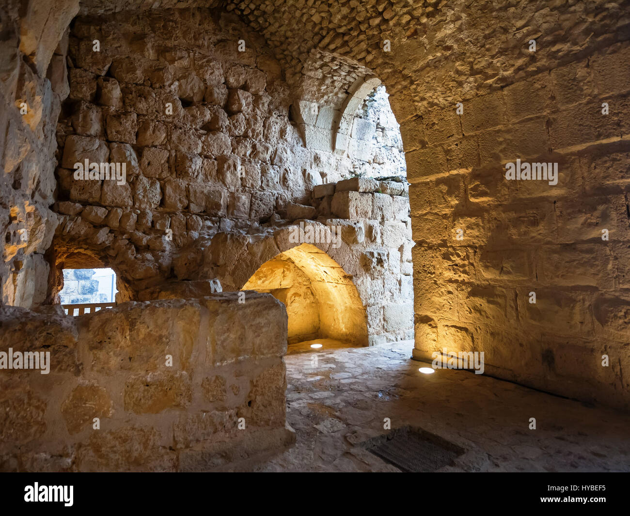 Jordan castle interior hi-res stock photography and images - Alamy