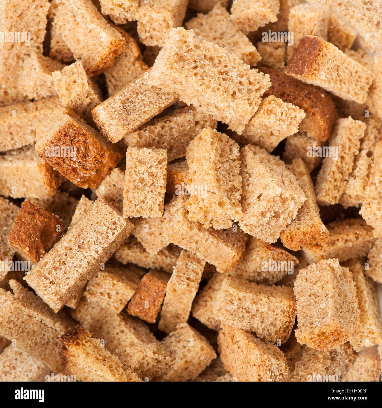 Macro of crouton as background Stock Photo - Alamy