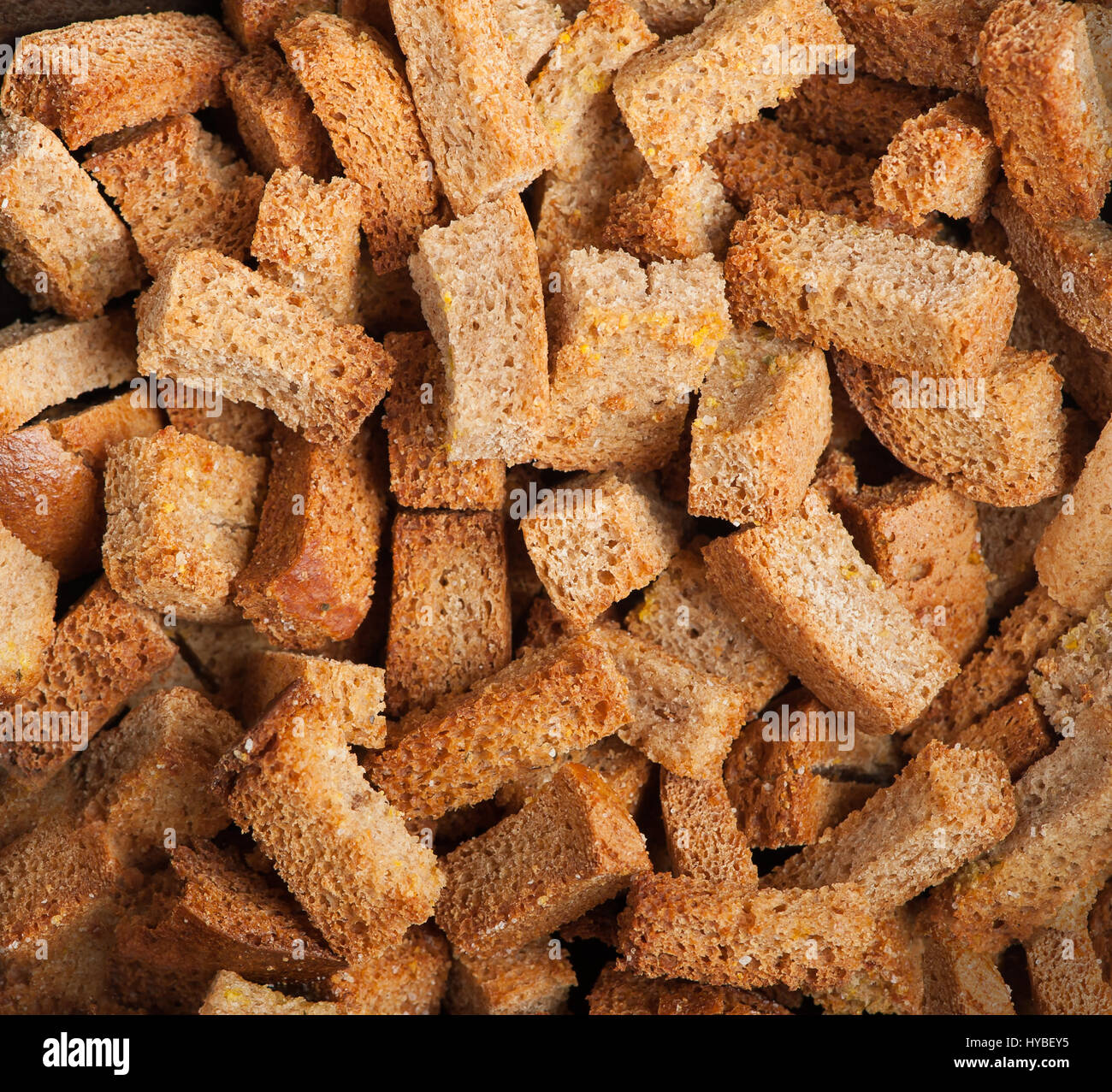 Heap of dried bread pieces Stock Photo - Alamy