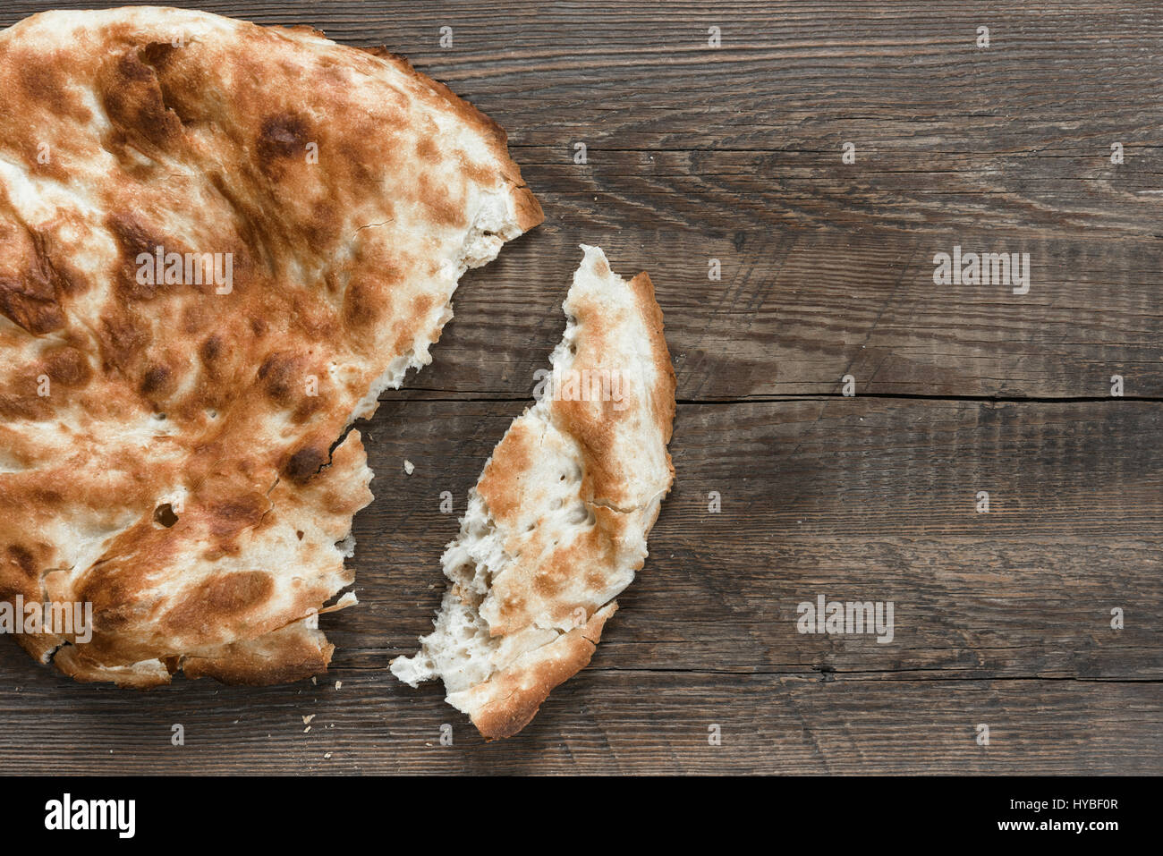 Traditional asian bread. Flatbread Stock Photo - Alamy