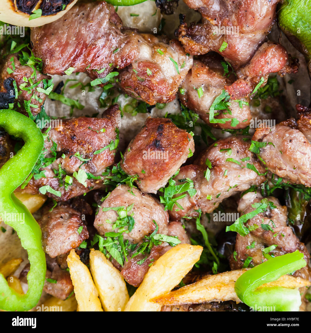 Travel to Middle East country Kingdom of Jordan - top view of many ...