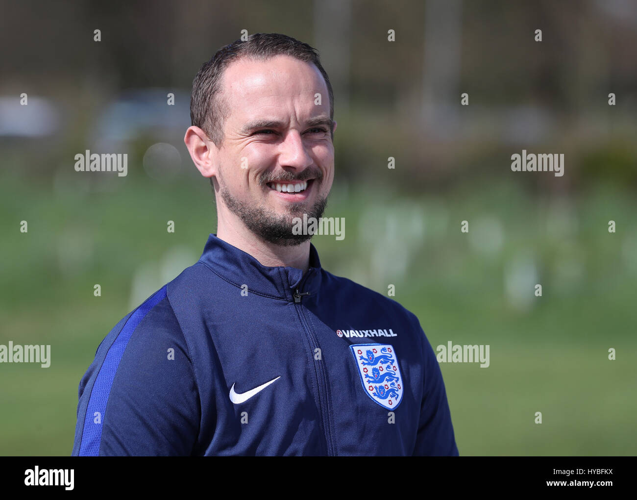 England Women's manager Mark Sampson during the media day at St George ...