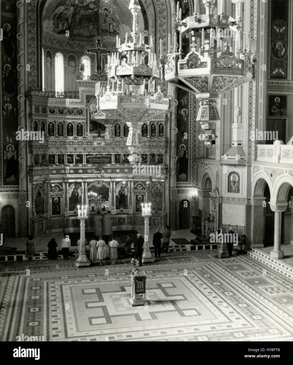 Unidentified chuch, Romania Stock Photo - Alamy