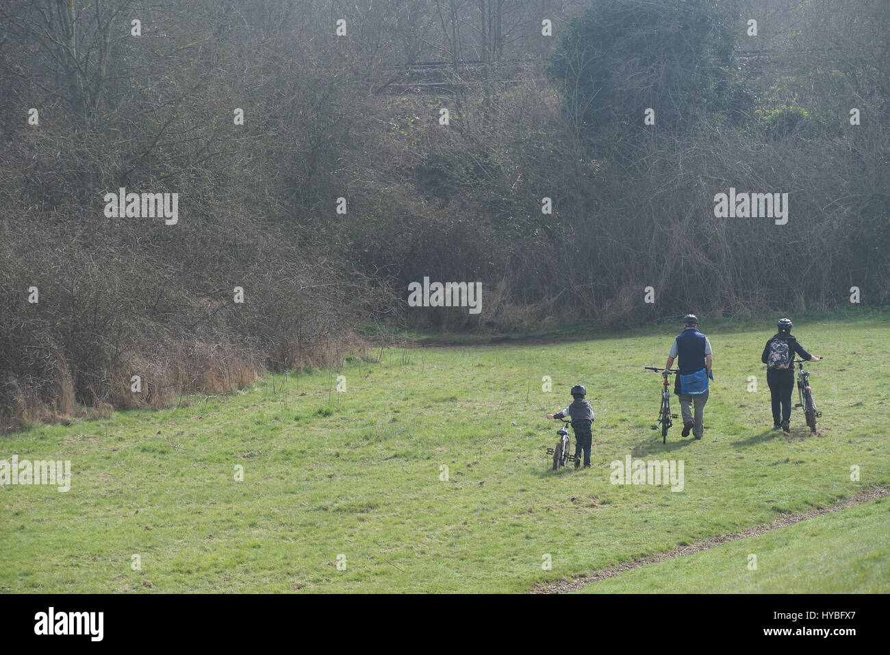 Cycling In The Countryside Stock Photos & Cycling In The Countryside ...