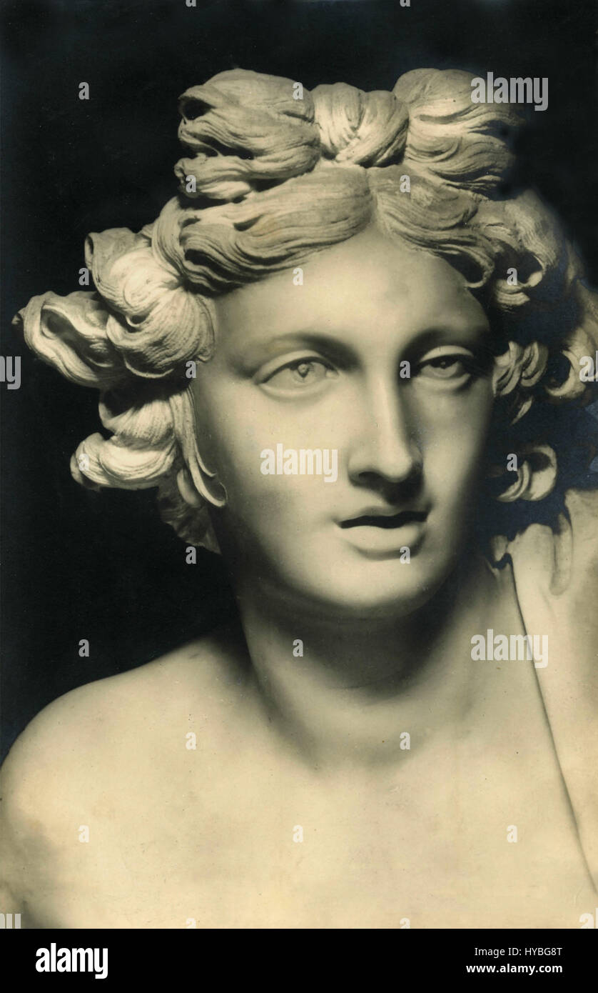 Detail of the statue Apollo and Daphne, by Bernini, Rome, Italy Stock ...