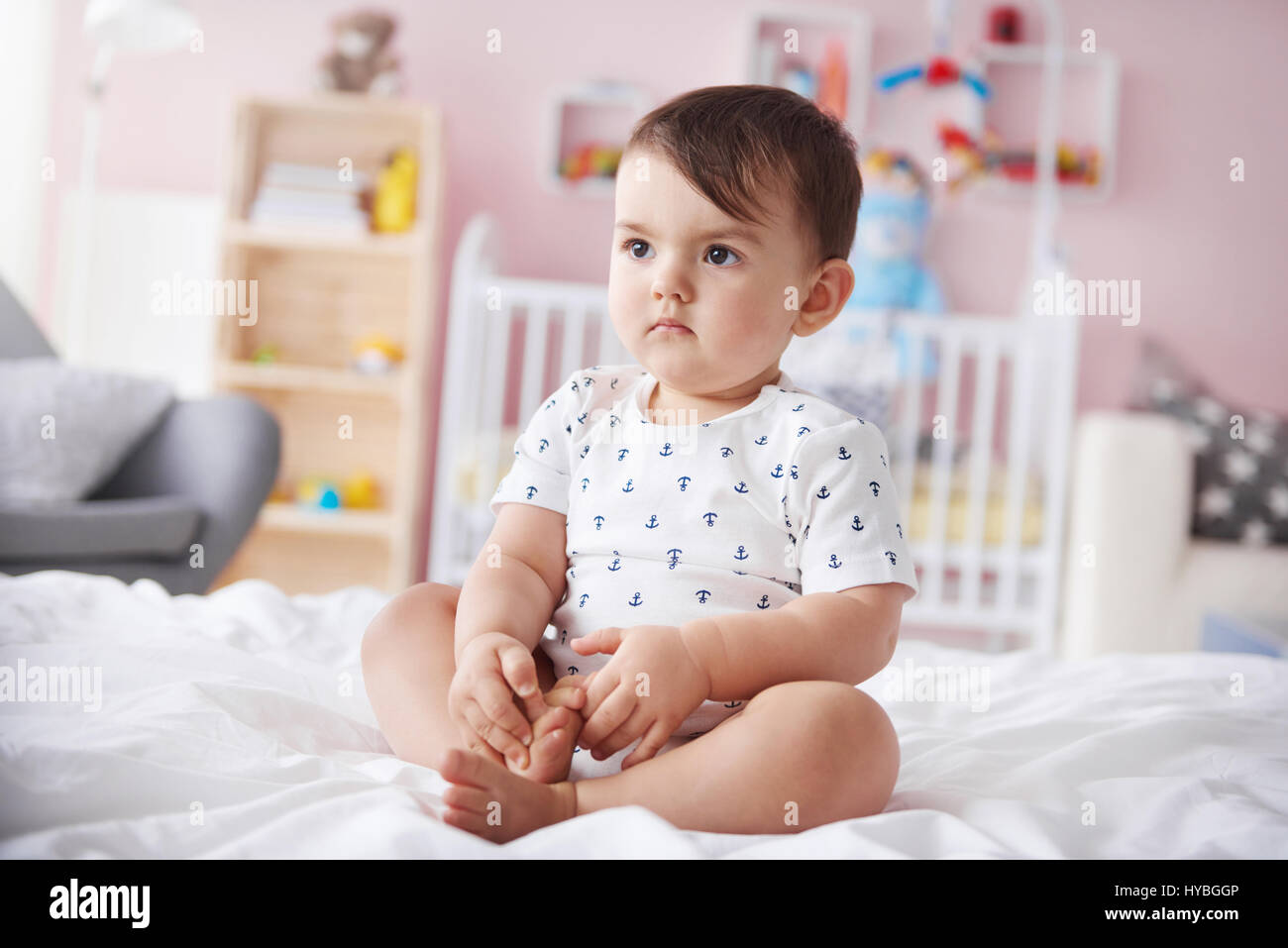 Full length of little man Stock Photo - Alamy
