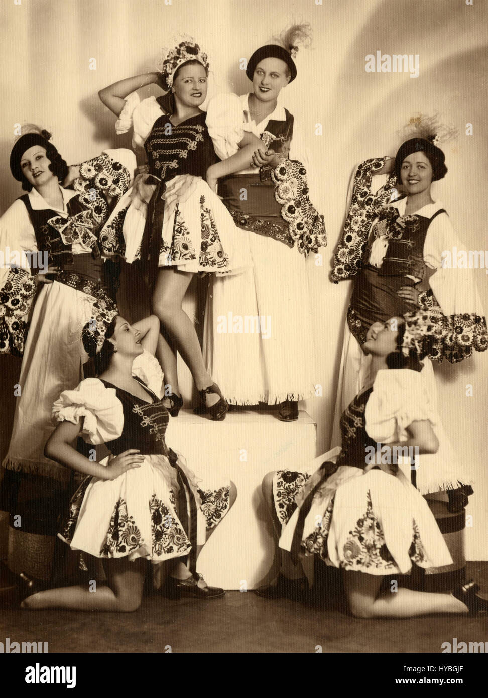 Ballet Gabris, Hungarian dancers Stock Photo - Alamy