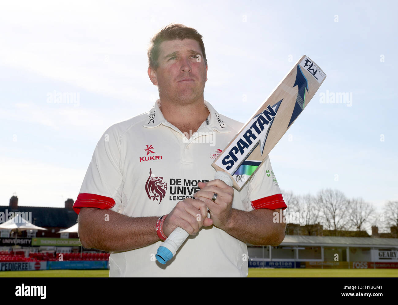 Leicestershire captain Mark Cosgrave during the media day at Grace Road ...