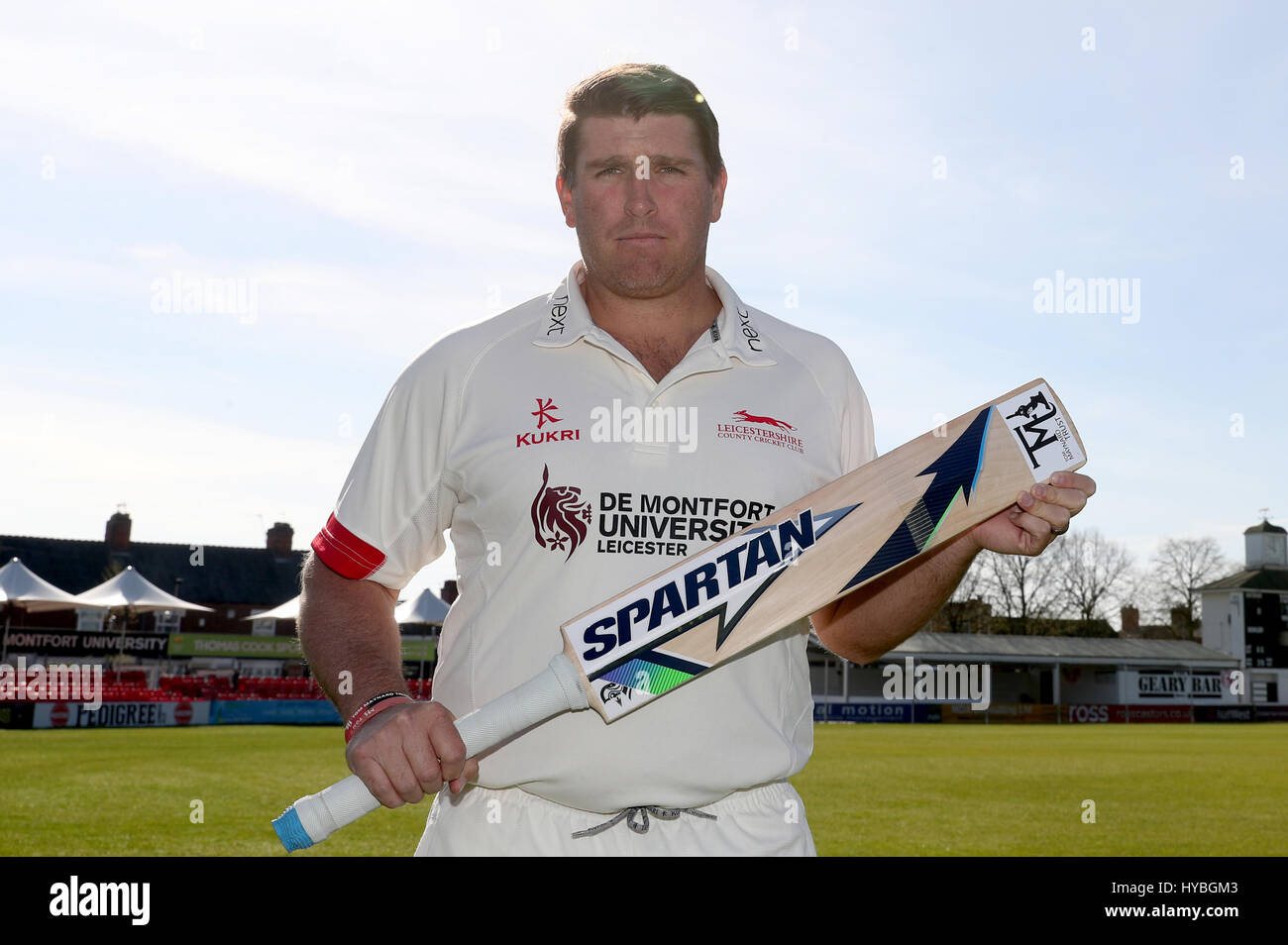 Leicestershire captain Mark Cosgrave during the media day at Grace Road ...