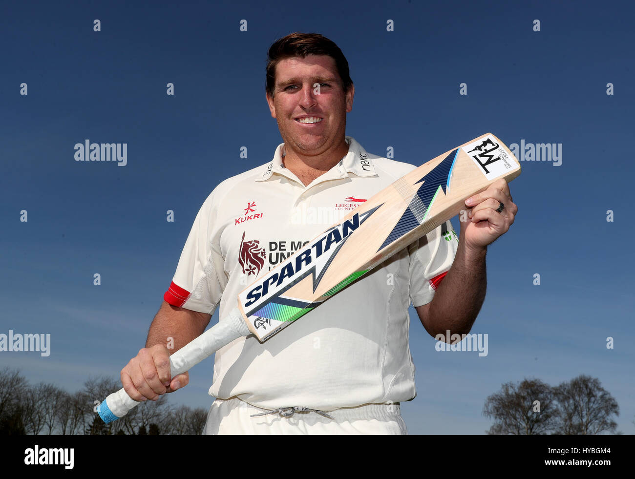 Leicestershire captain Mark Cosgrave during the media day at Grace Road ...