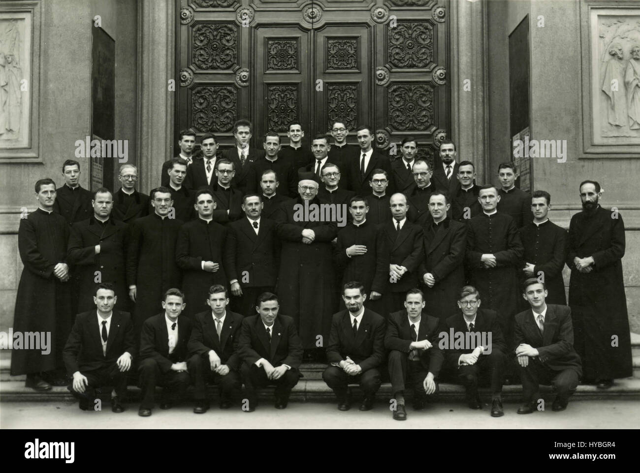 Group of Seminarians, Italy Stock Photo - Alamy