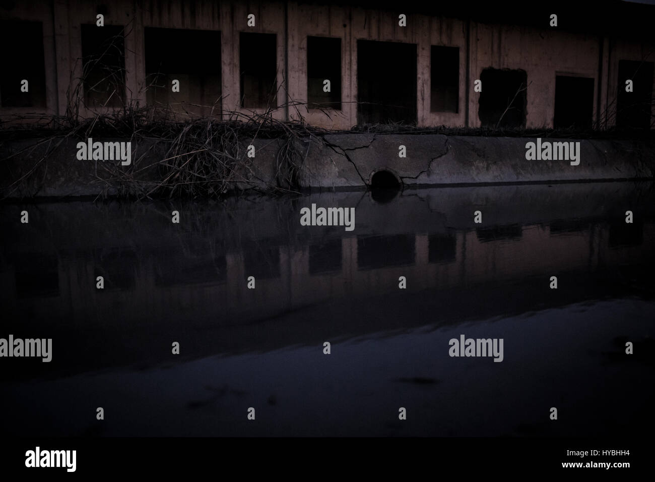 Scary ww2 building hi-res stock photography and images - Alamy