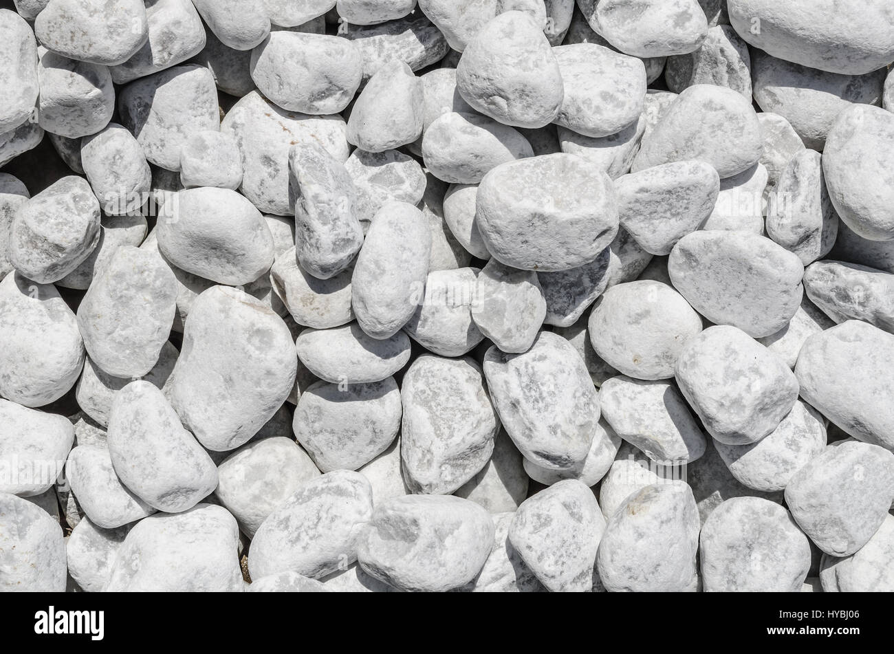 White stone gravel texture for your background Stock Photo - Alamy