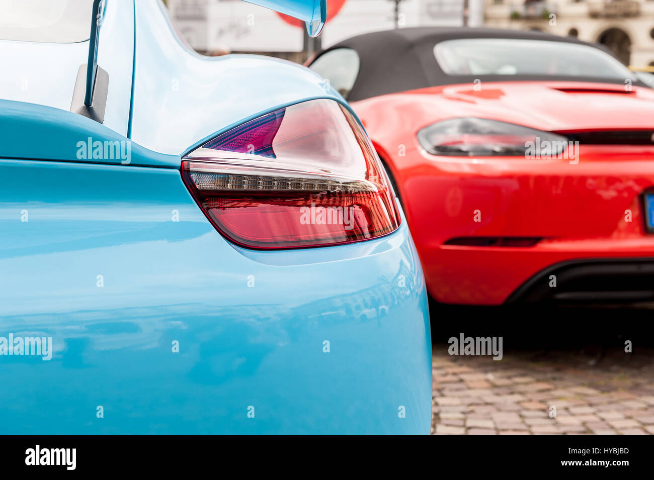Supercar tail lights detail hi-res stock photography and images - Alamy