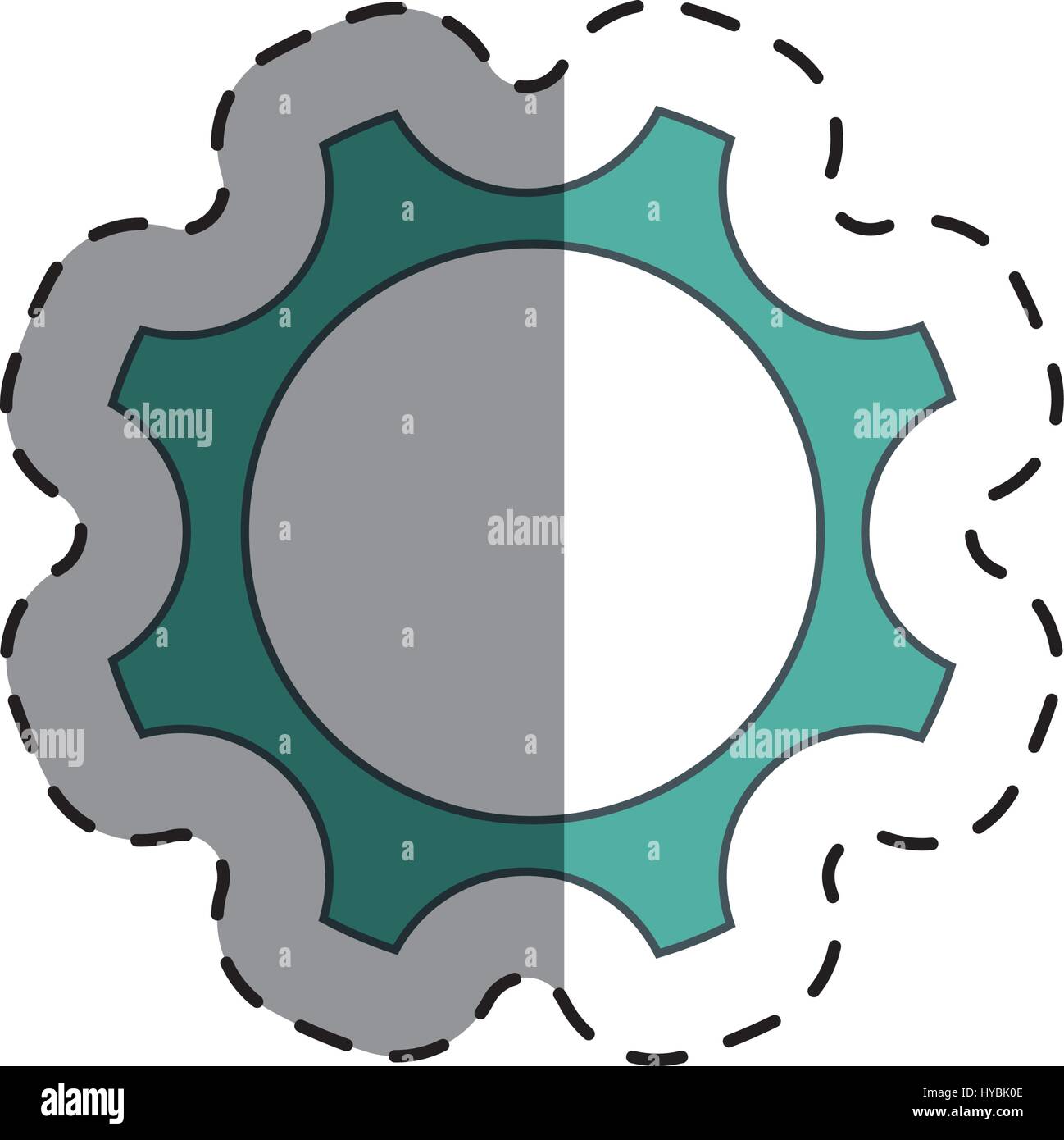 industry wheel cog vector icon, design icon Stock Vector Image & Art ...