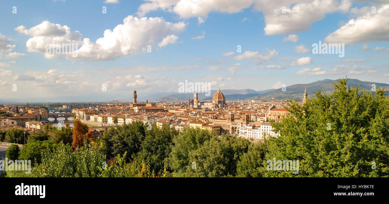 Florence high viewpoint hi-res stock photography and images - Alamy