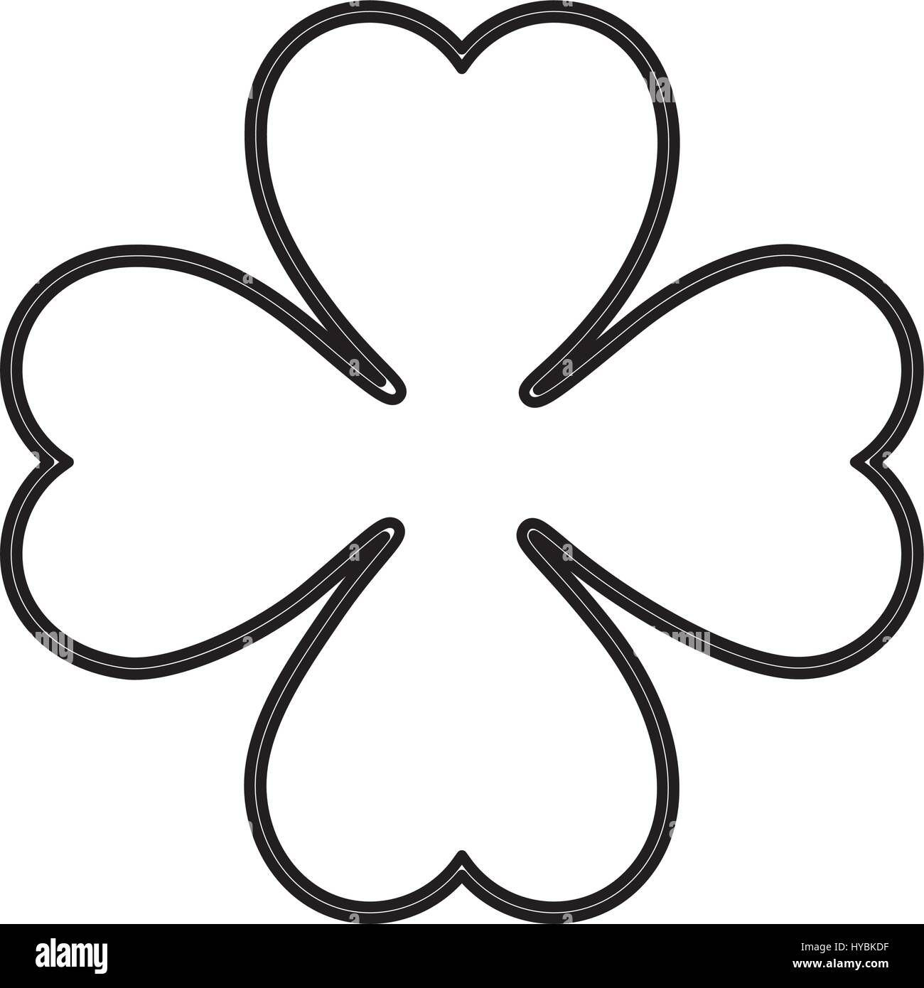 saint patrick clover leaf Stock Vector Image & Art - Alamy