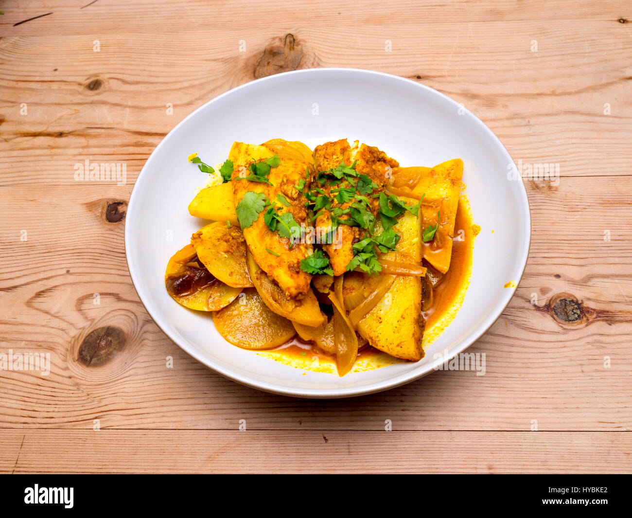 Food Moroccan Fish Stew made with turnips, potatoes, onions and dates ...