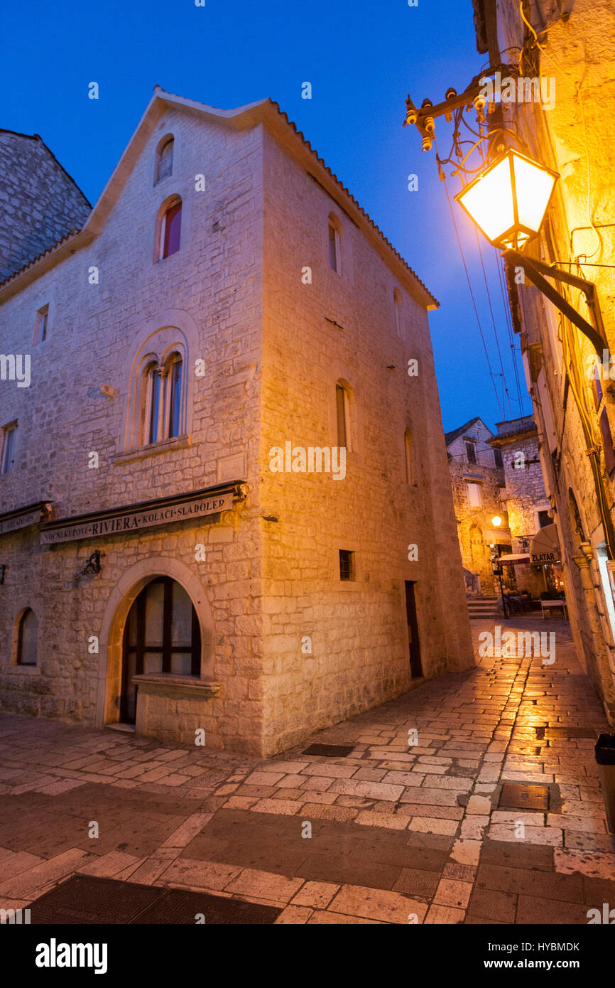 Historical city of Trogir, Split-Dalmatia, Croatia Stock Photo - Alamy