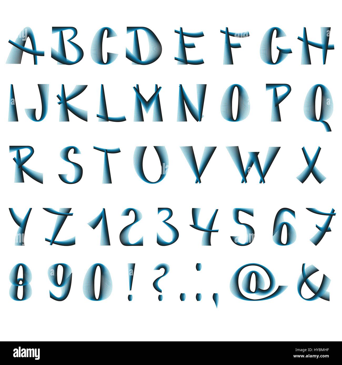 Black white blue english Cut Out Stock Images & Pictures - Alamy