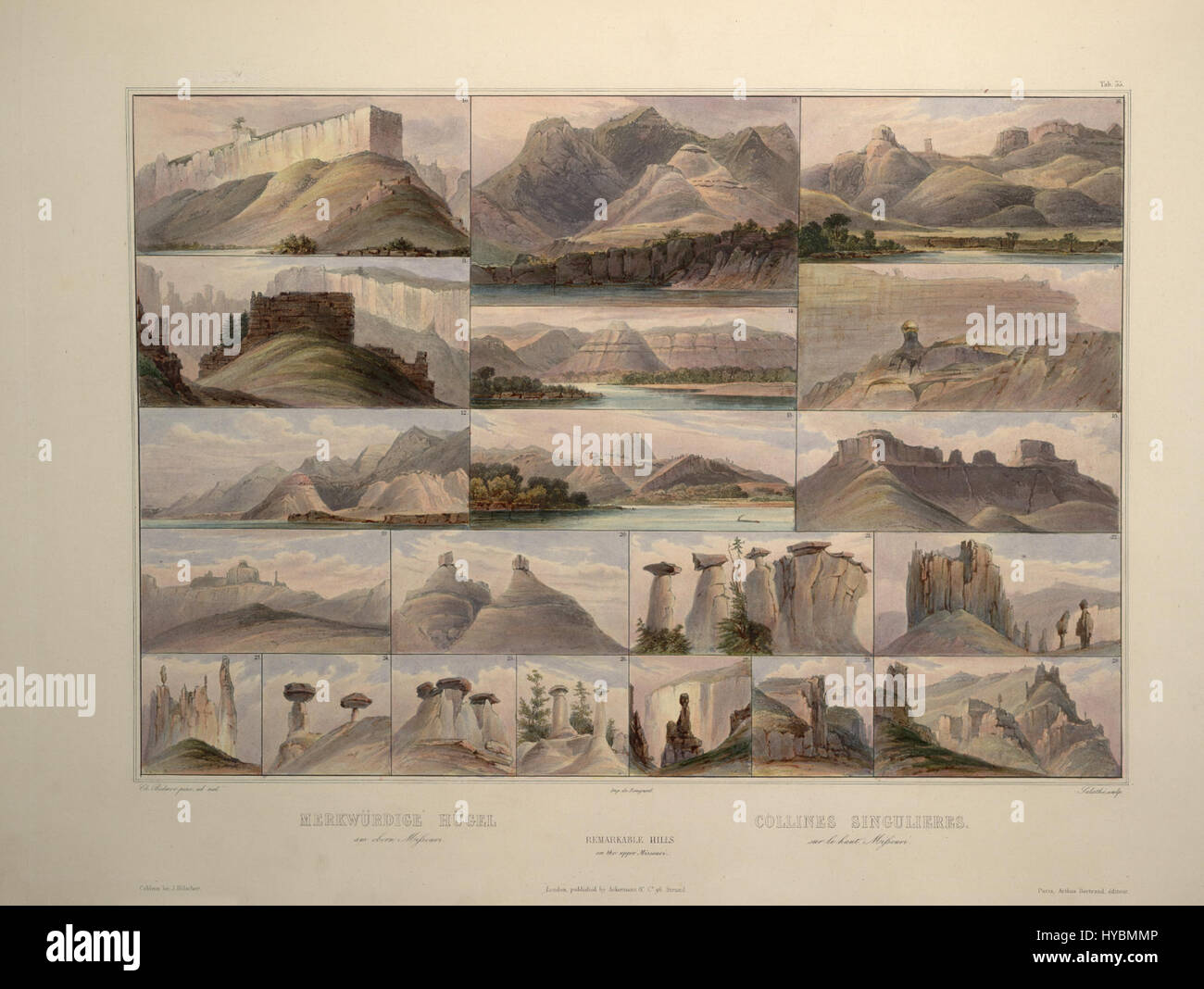 Karl Bodmer’s 'Travels in America' is a series of illustrations that ...