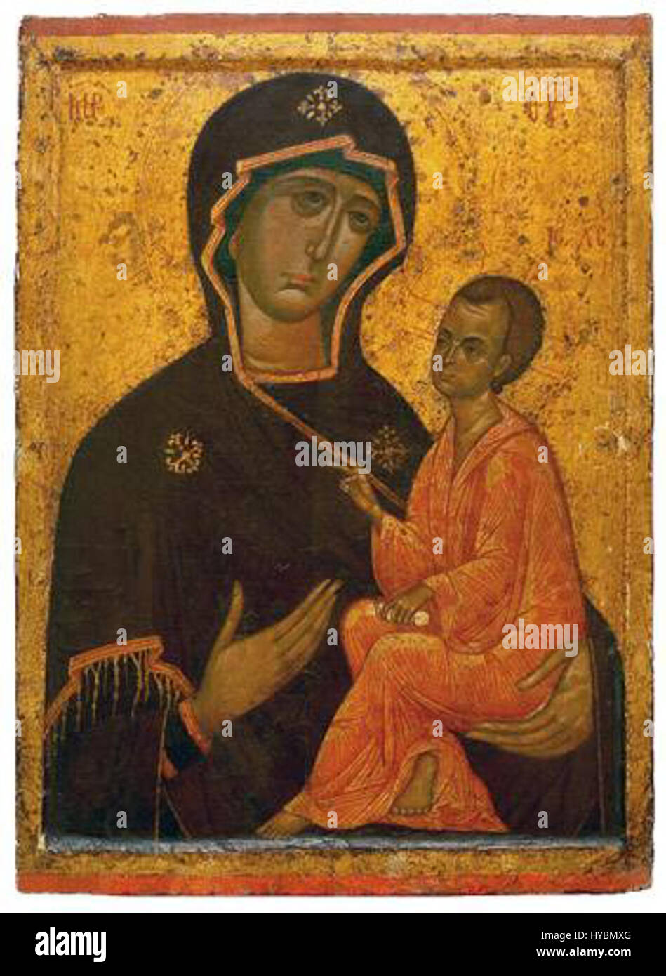 ‘Tikhvinskaya’ refers to a religious icon or a historical figure ...
