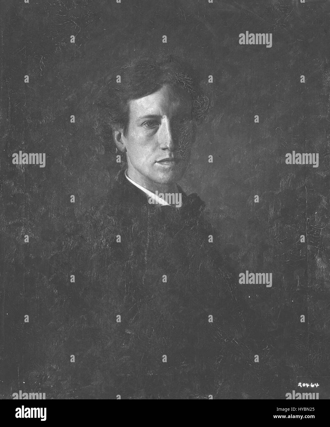 This 1876 self-portrait by Oliver Ingraham Lay captures the artist's ...