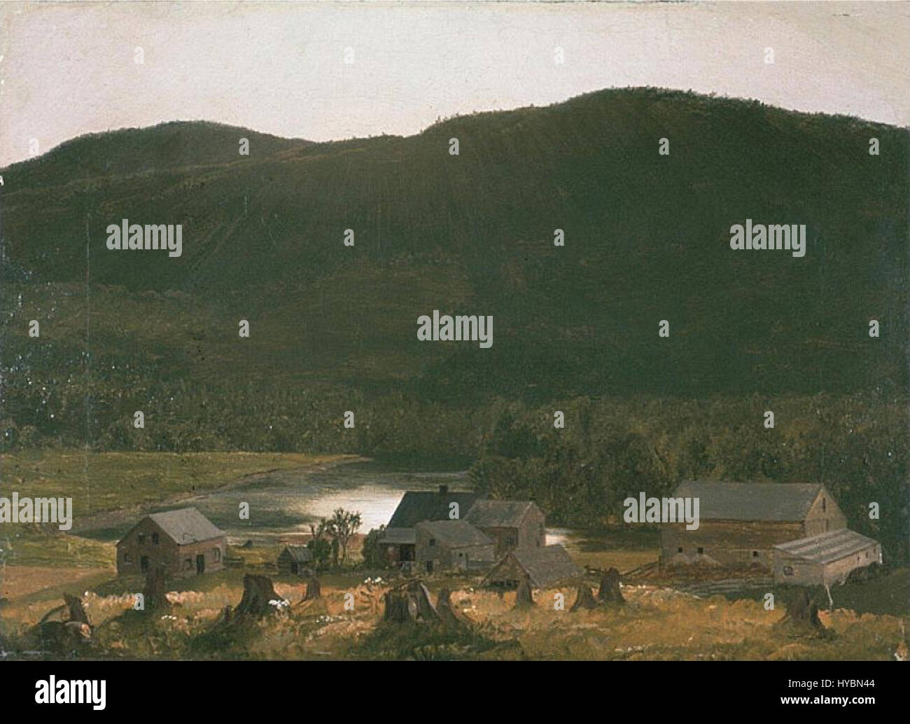 Frederic edwin church hudson valley hi-res stock photography and images ...
