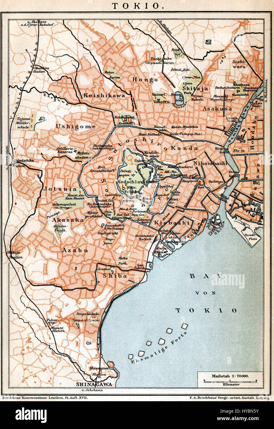 This historical photograph of Tokyo from 1896 captures the city's ...