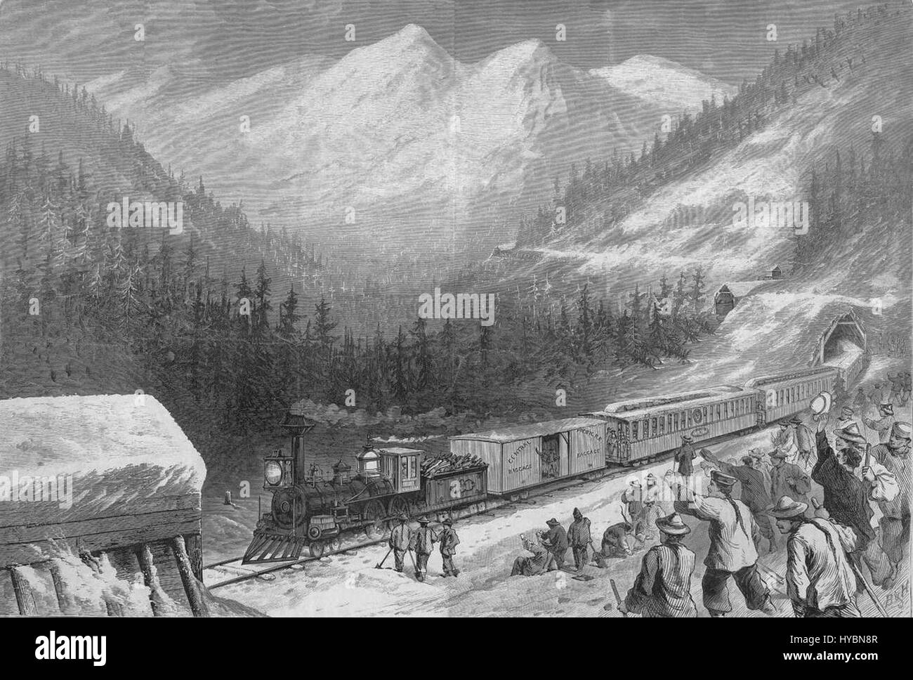 Chinese railroad workers hi-res stock photography and images - Alamy