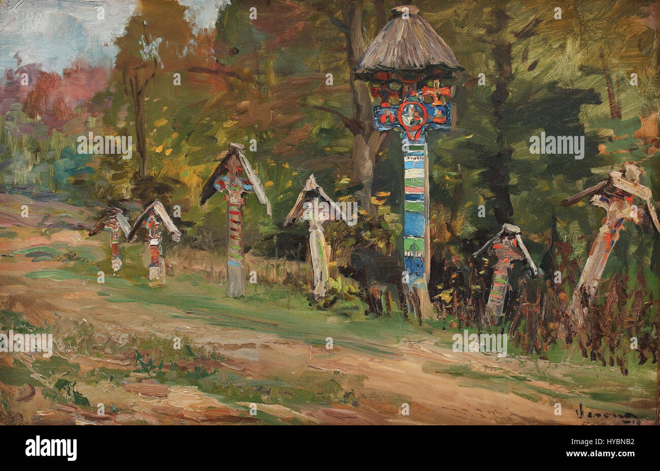 Arthur Verona’s 'Troite din Arges' is a depiction of the renowned ...