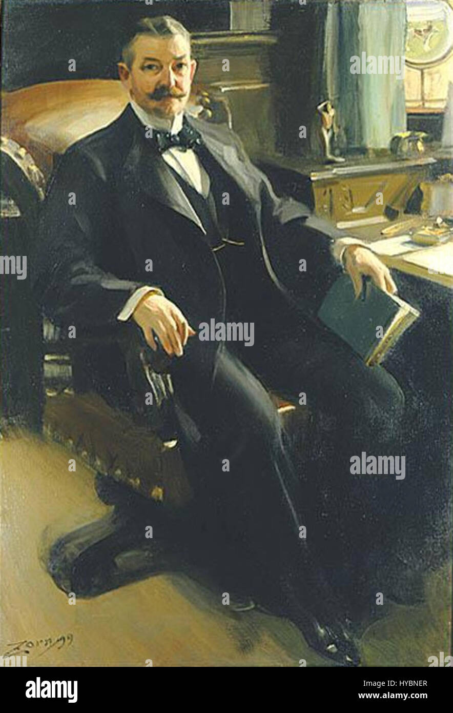 Henry Clay Pierce by Anders Zorn, 1899 Stock Photo - Alamy
