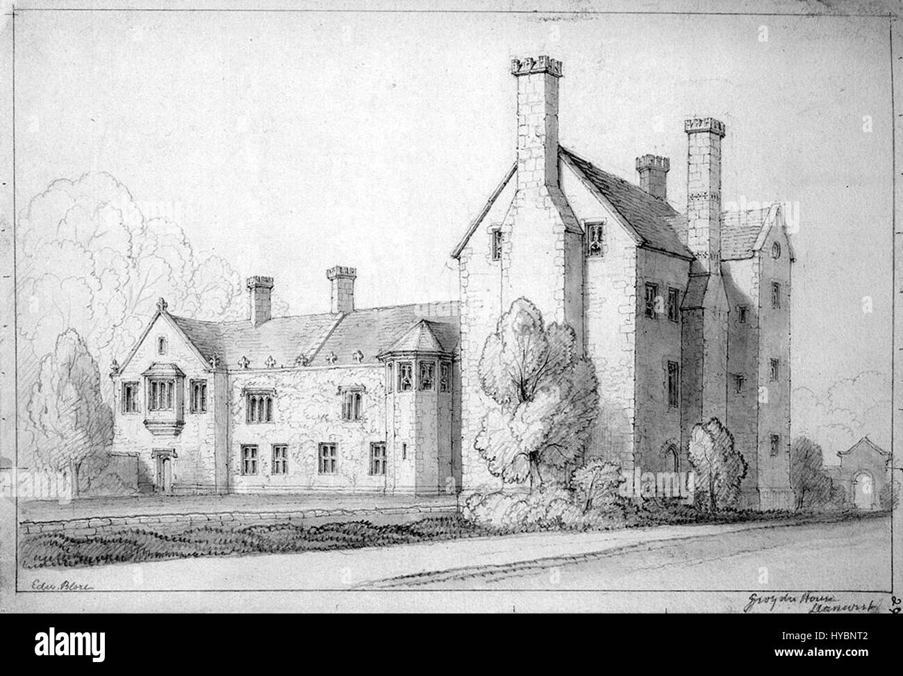 Edward blore hi-res stock photography and images - Alamy