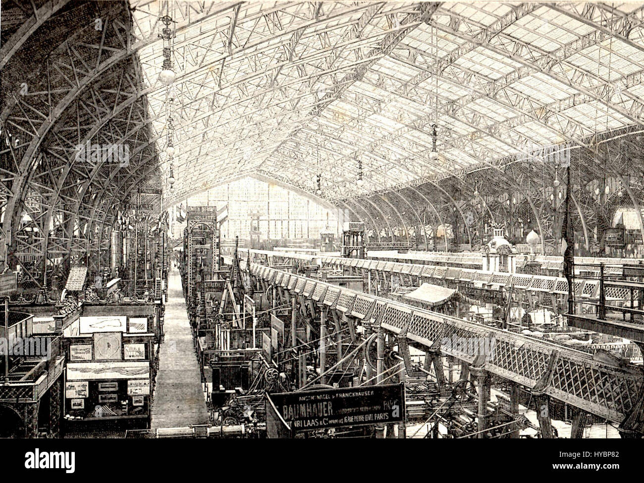 The Galerie des Machines was a pavilion constructed for the 1889 ...