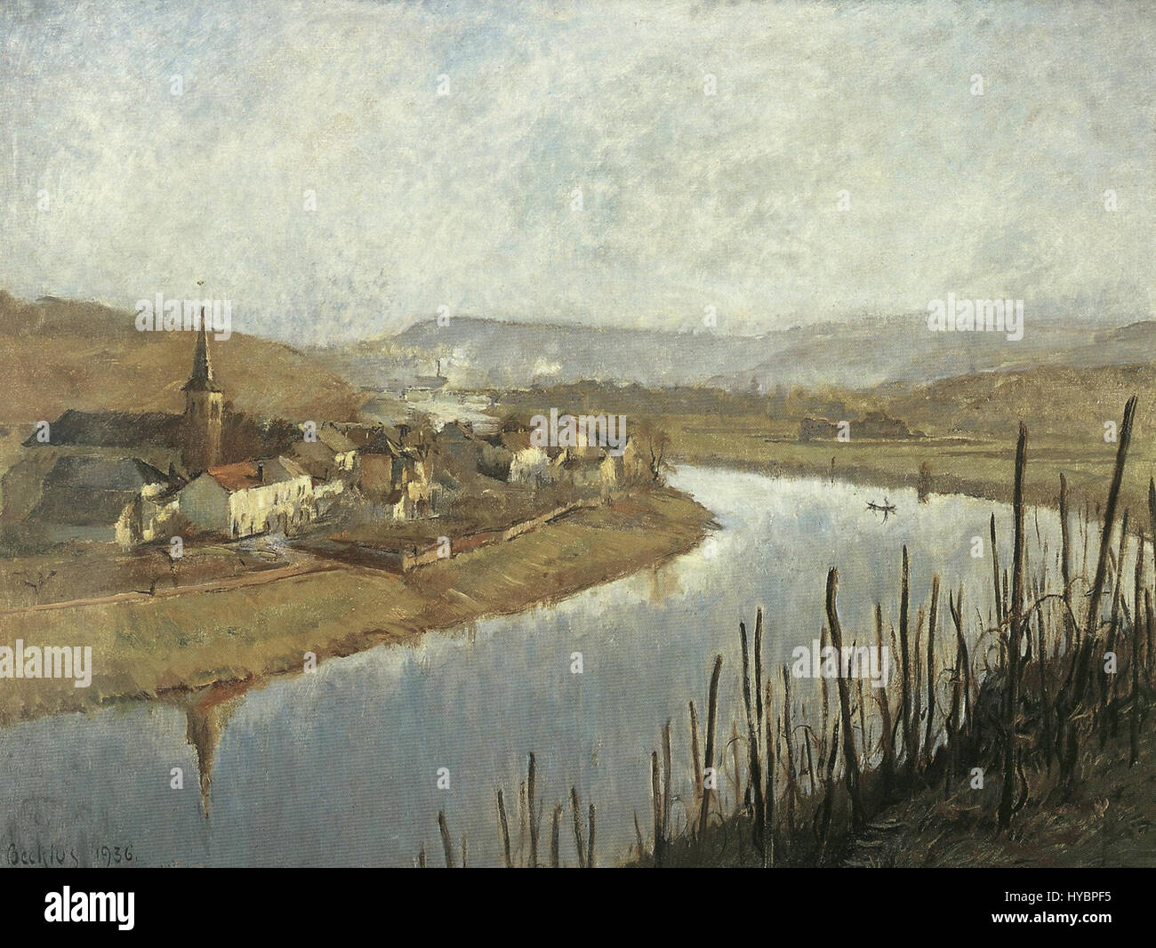 Jean Pierre Beckius’ work 'Temmels' (1936) depicts scenes possibly ...