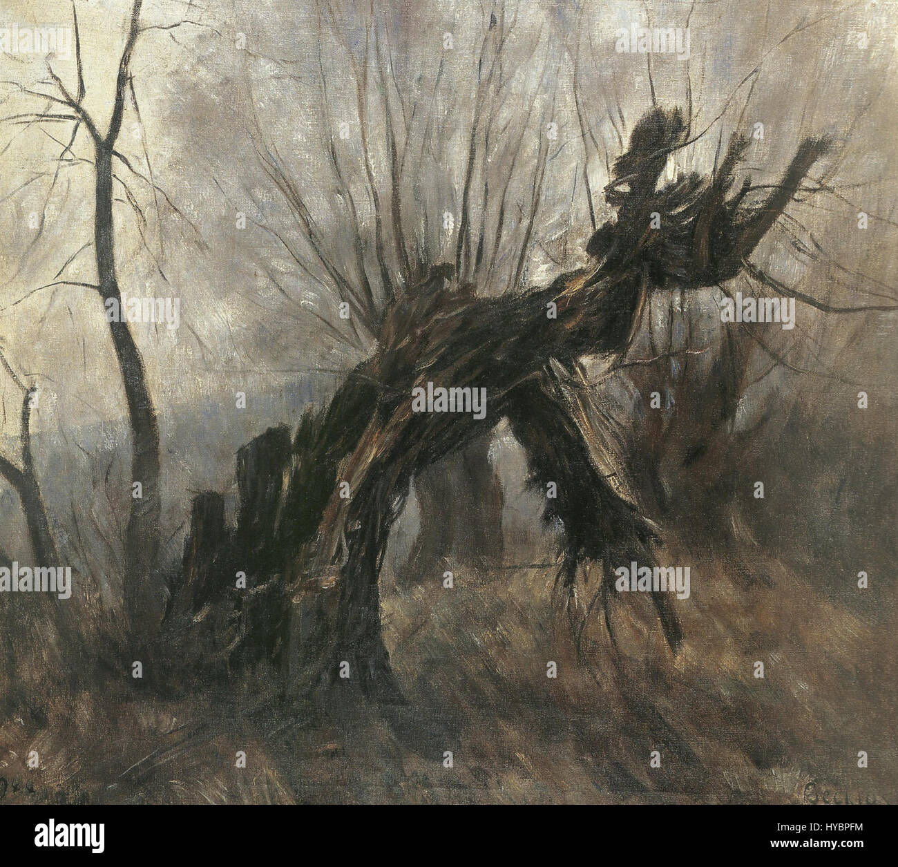 Jean Pierre Beckius’ 1944 painting 'Vieux Saule' (Old Willow) features ...