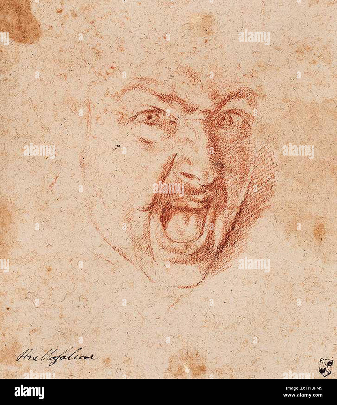 Aniello Falcone's 'Head of a Screaming Warrior' captures the intense ...