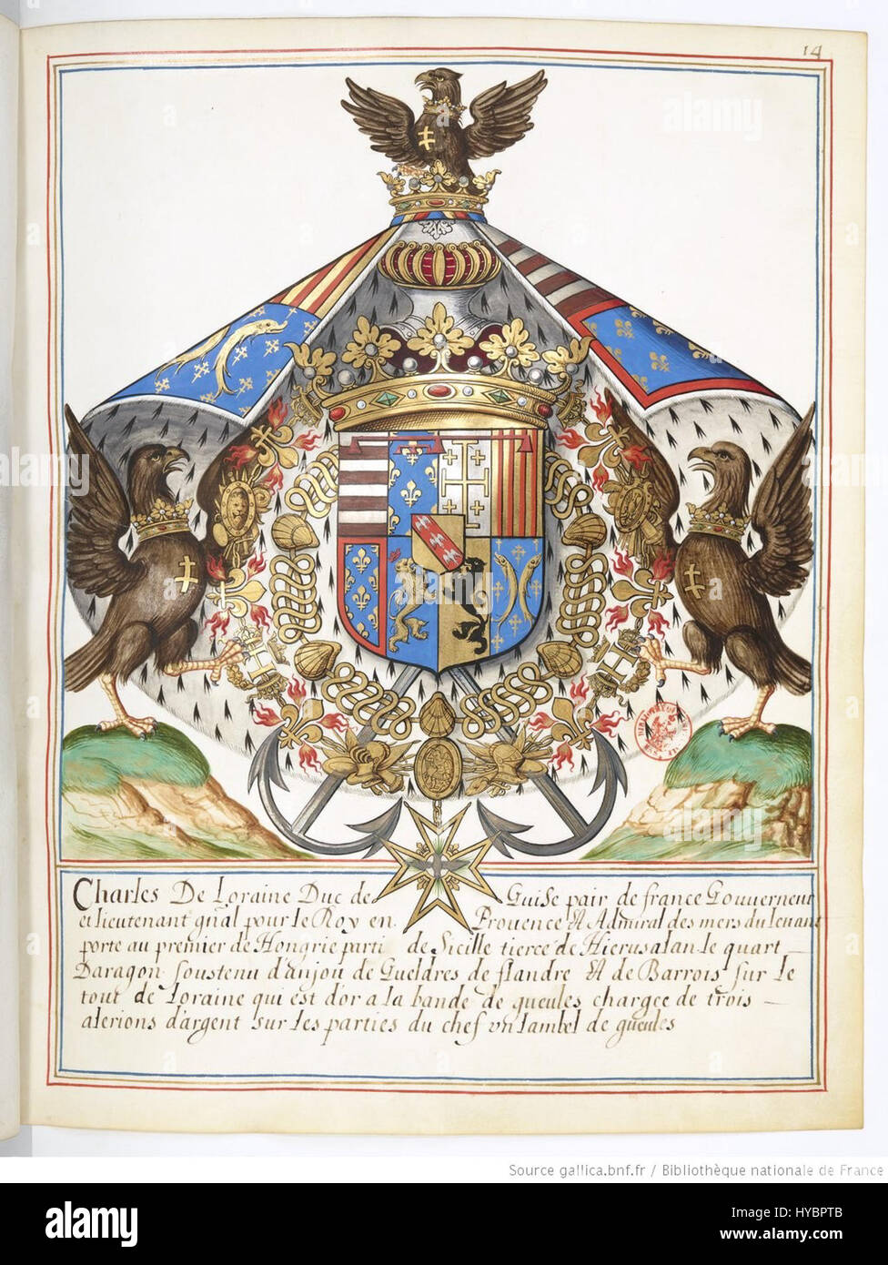 The '14r Duc de Guise' refers to a prominent historical figure in ...