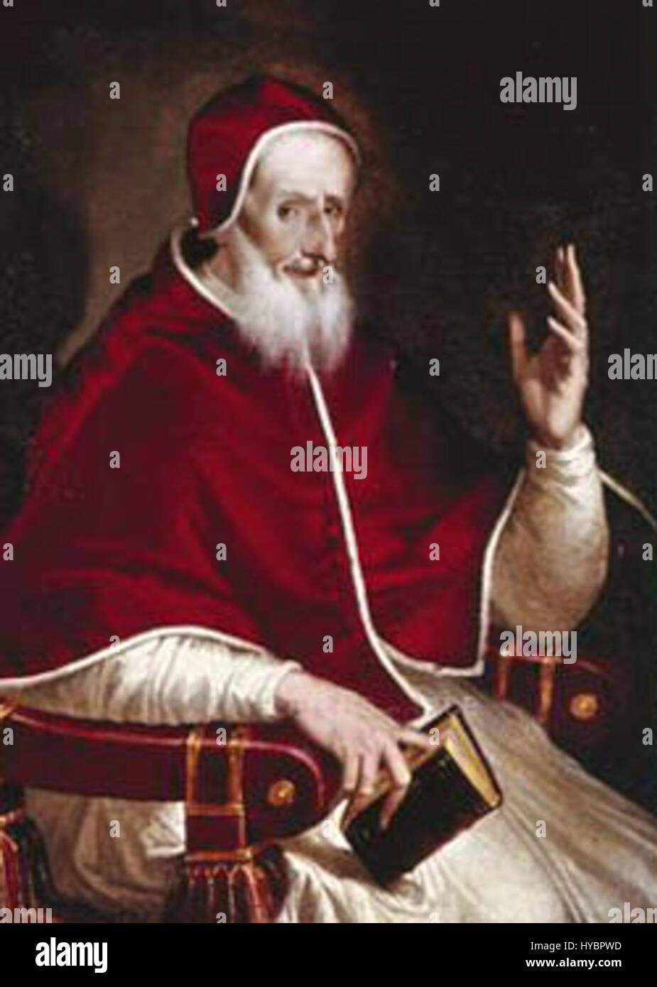 El Greco's 'Portrait of Pope Pius V' depicts the 16th-century pope ...