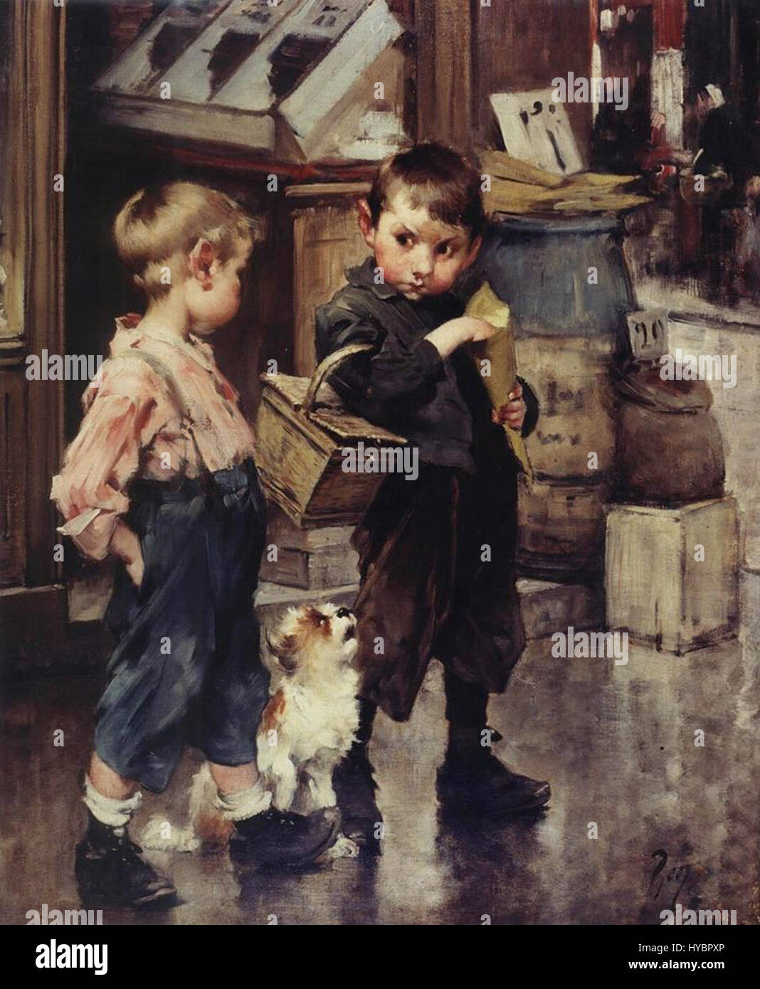 Jean Geoffroy's 'Le Partage Difficile' (The Difficult Share) captures ...