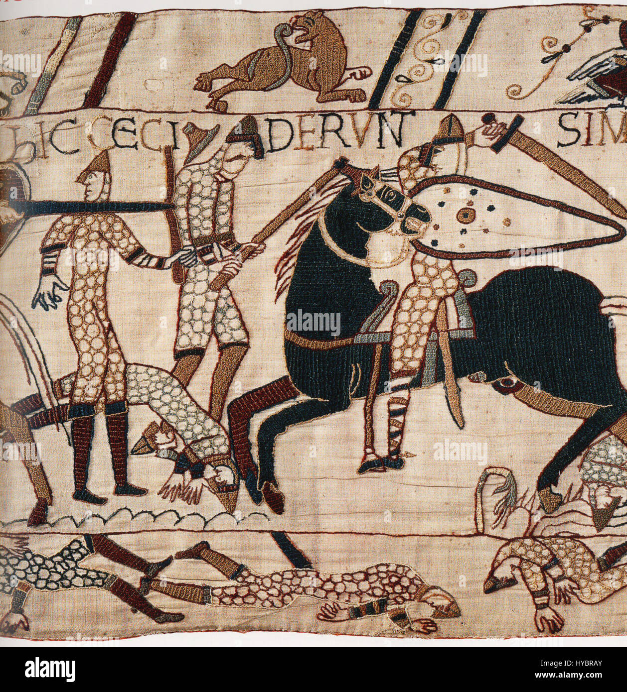 The Bayeux Tapestry is a famous 11th-century embroidered cloth that ...