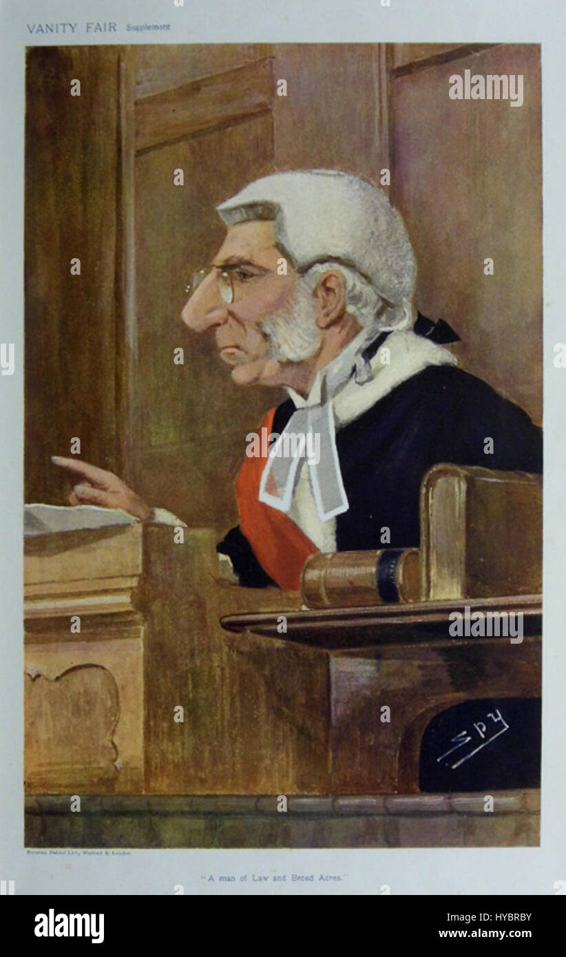 This 1906 'Vanity Fair' caricature depicts Reginald More Bray, a ...