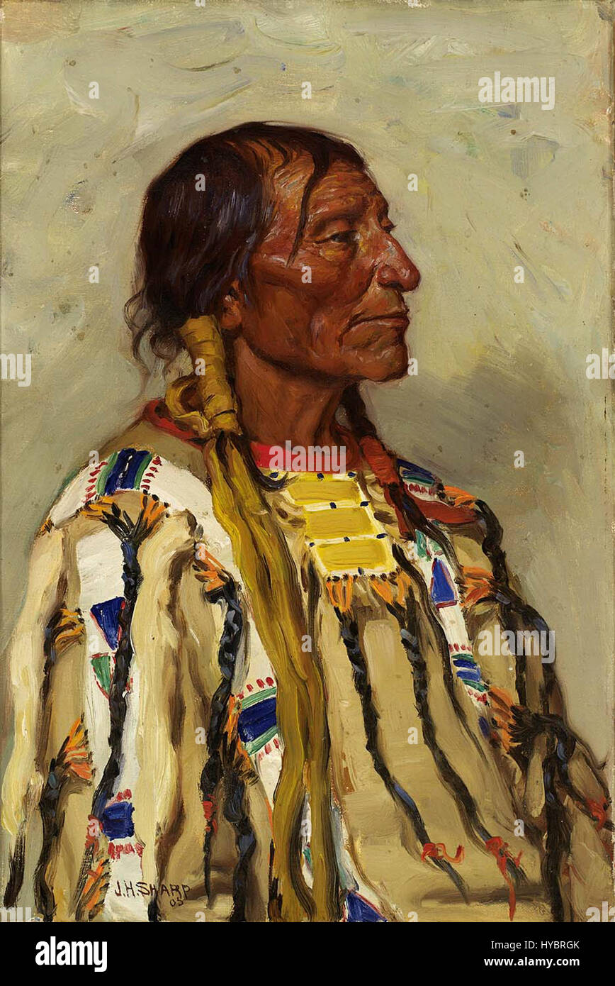 Joseph henry sharp hi-res stock photography and images - Alamy