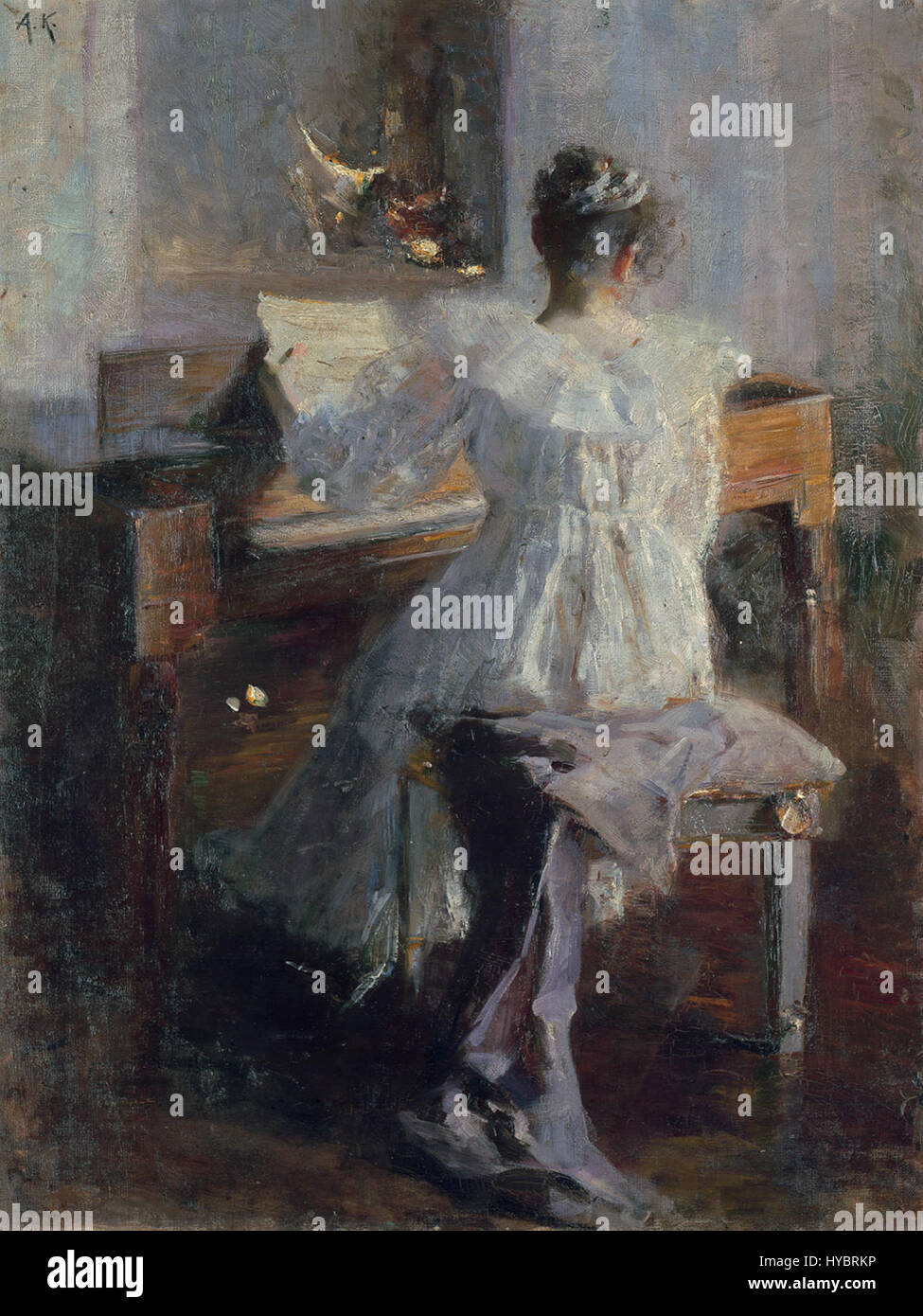 Painting by albert keller hi-res stock photography and images - Alamy