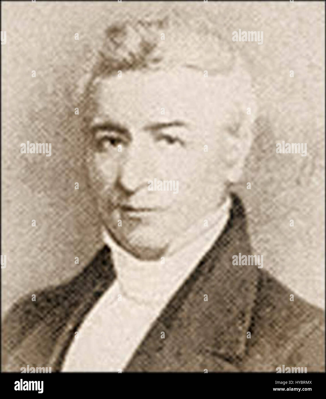 A young portrait of Alexander Campbell, an influential figure ...