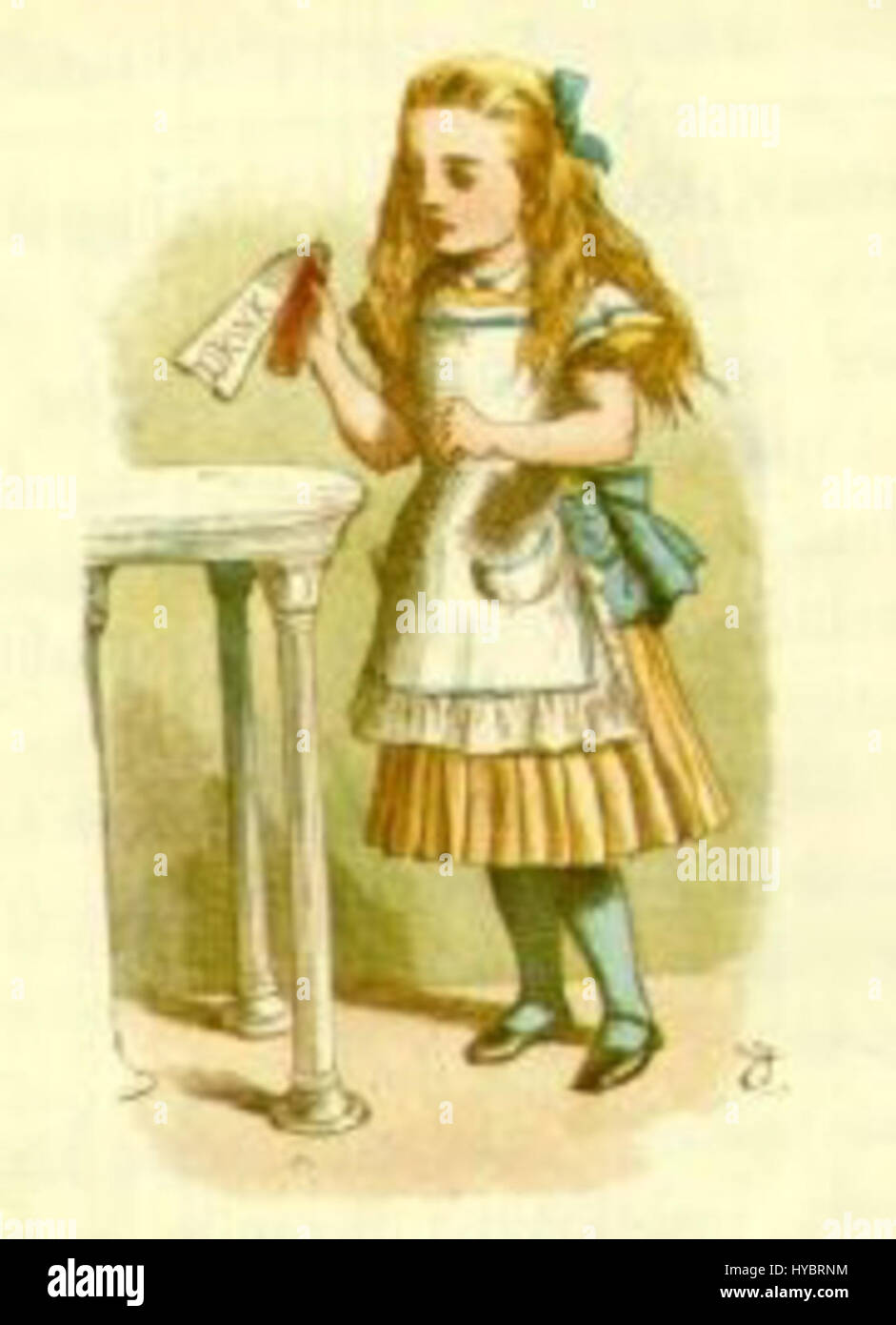 Drink potion alice in wonderland hi-res stock photography and images ...
